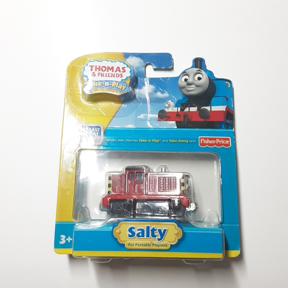 Fisher-Price | Toys | Fisher Price Take And Play Salty Die Cast Engine ...